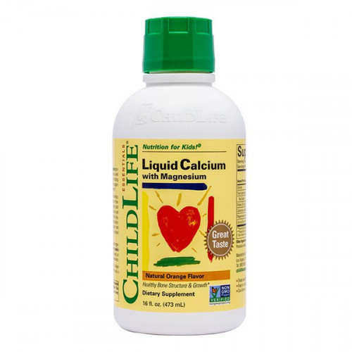 Child Life - Essentials Liquid Calcium with Magnesium - 473 ml > Child Life